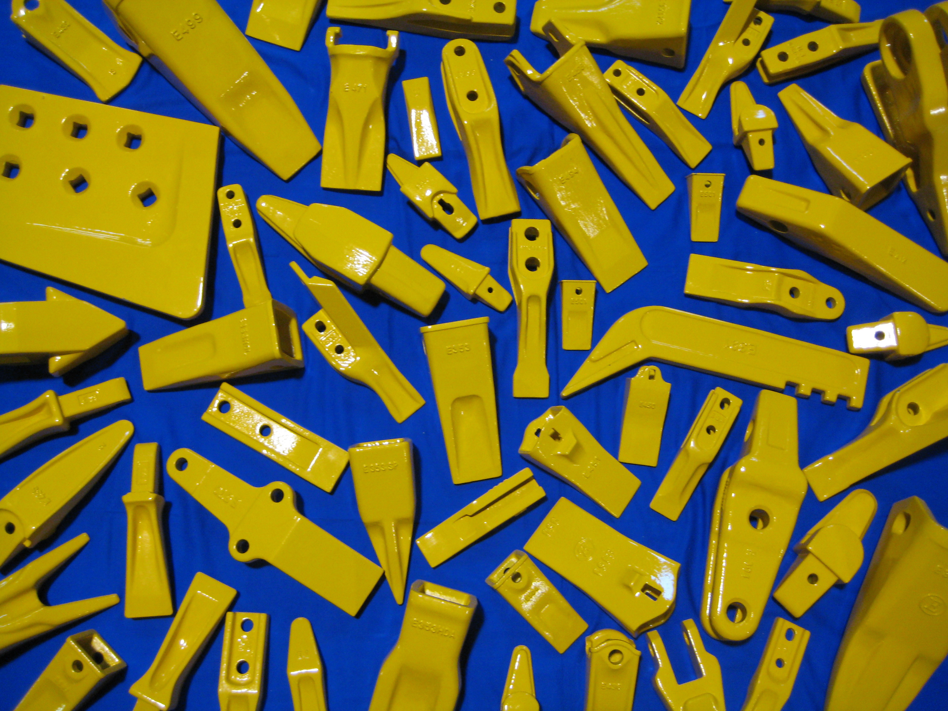 Коронки, зубья, ножи : Коронки, адаптеры, зубья для экскаваторов и ...